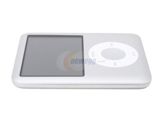 Apple 8GB iPod Nano - 3rd Gen (SILVER) MA980LL/A - Newegg.com