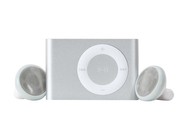 Apple iPod shuffle (2nd Gen) Silver 1GB MP3 Player MB226LL/A - Newegg.com