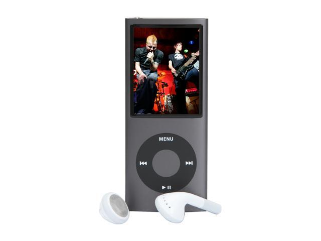 Apple iPod nano (4th Gen) 2.0" Black 8GB MP3 / MP4 Player MB754LL/A ...