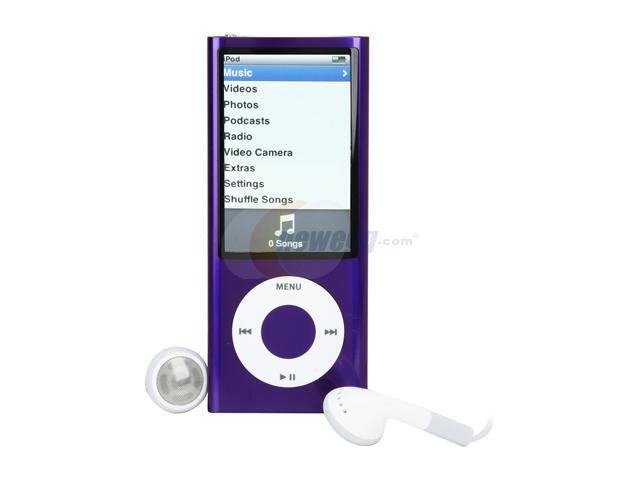 Apple - iPod nano 16GB - 5th Gen w/ Camera (PURPLE) MC064LL/A - Newegg.com