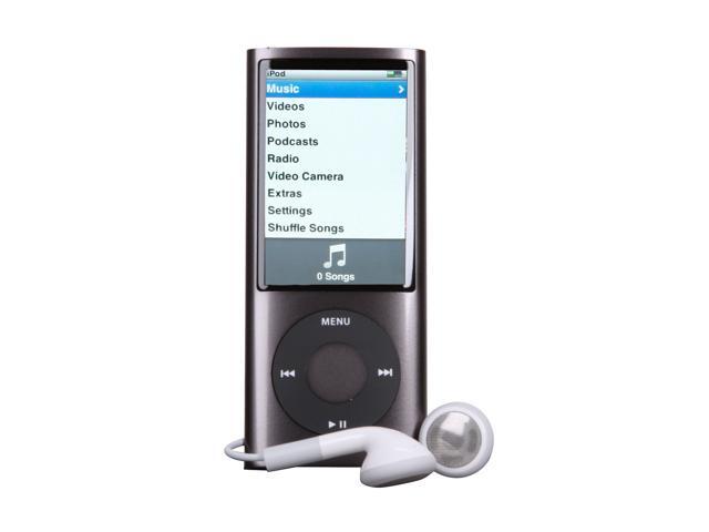 Apple MC031LL/A - iPod nano 8GB - 5th Gen w/ Camera (BLACK) - Newegg.com