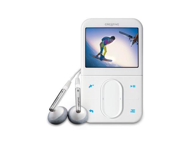 Creative ZEN Vision M 2.5" White 30GB MP3 / MP4 Player - Newegg.com