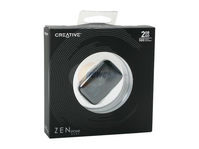 Creative ZEN STONE PLUS Black 2GB MP3 Player - Newegg.com