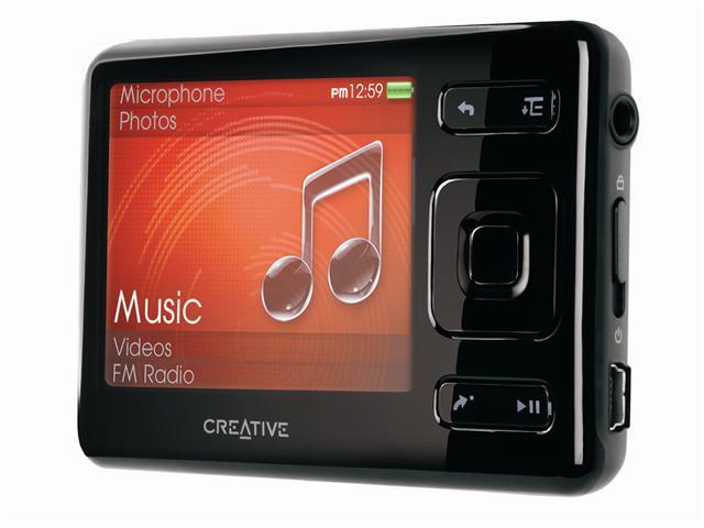 Creative ZEN 2.5" Black 2GB MP3 / MP4 Player - Newegg.com