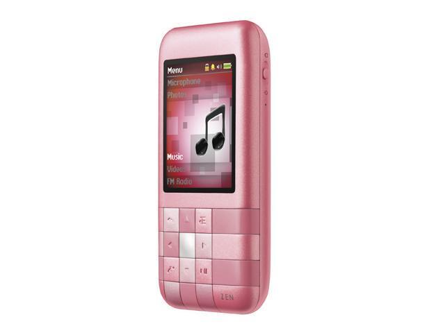 Creative ZEN Mozaic 1.8" Pink 2GB MP3 / MP4 Player - Newegg.com