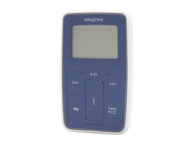 Creative Blue MP3 Player 70PF108000052 - Newegg.com