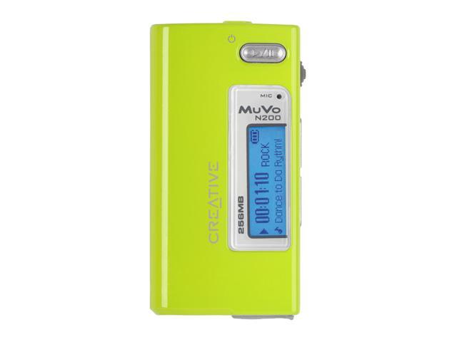 Creative Green 256MB MP3 Player 70PF121100008 - Newegg.com