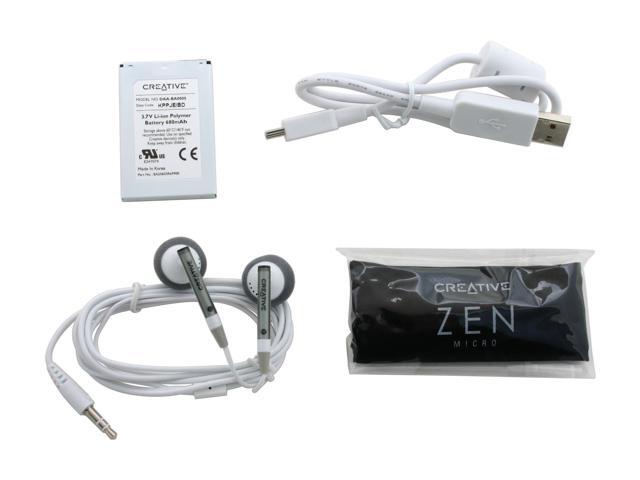 Creative ZEN Micro Black 6GB MP3 Player - Newegg.com