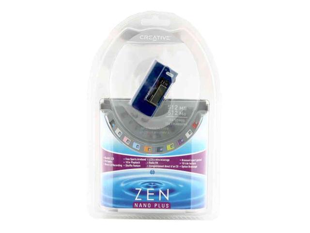 Creative ZEN Nano Plus Purple 1GB MP3 Player - Newegg.com