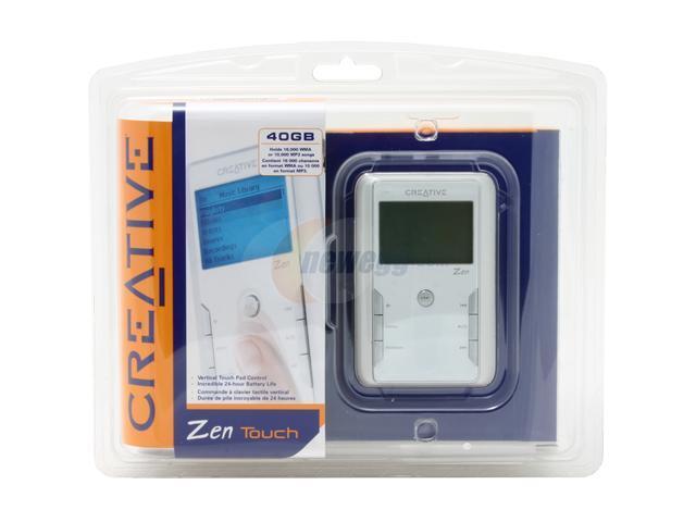 Creative ZEN Touch White 20GB - Newegg.com