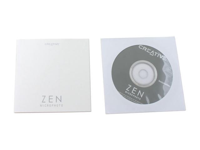 Creative ZEN Microphoto Black 8GB MP3 Player - Newegg.com