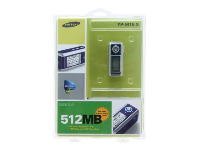 SAMSUNG 512MB MP3 Player YP-MT6X - Newegg.com