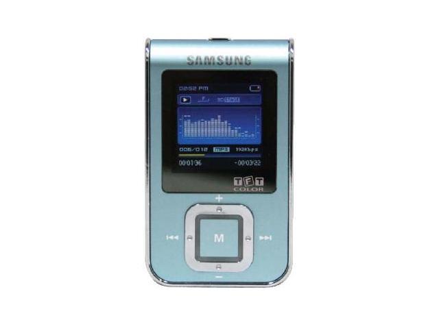 SAMSUNG 1.2" Green 512MB MP3 Player YP-T7JX - Newegg.com