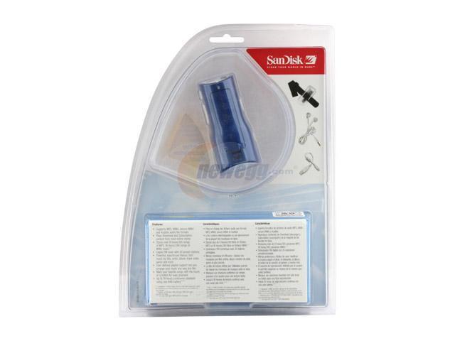 SanDisk Sansa m200 Blue 512MB MP3 Player Sansa m230 - Newegg.com