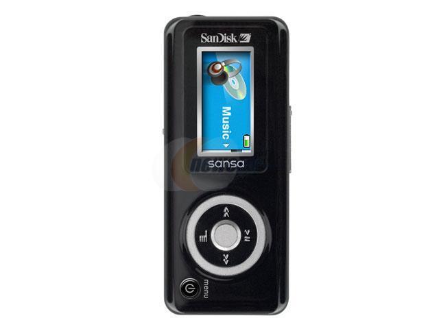 SanDisk Sansa c100 1.21" Black 2GB MP3 Player Sansa c150 - Newegg.com