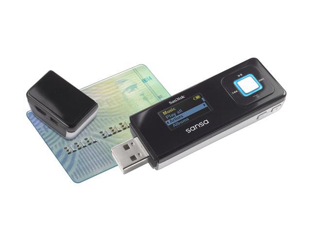 SanDisk Sansa Express Black&Silver 1GB MP3 Player SDMX6R-1024K-A18 ...