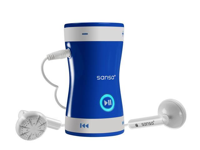 SanDisk Sansa Shaker Blue 512MB MP3 Player - Newegg.com