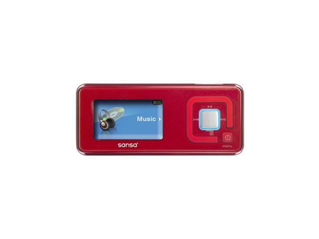 SanDisk Sansa c250 Red 2GB MP3 Player - Newegg.com