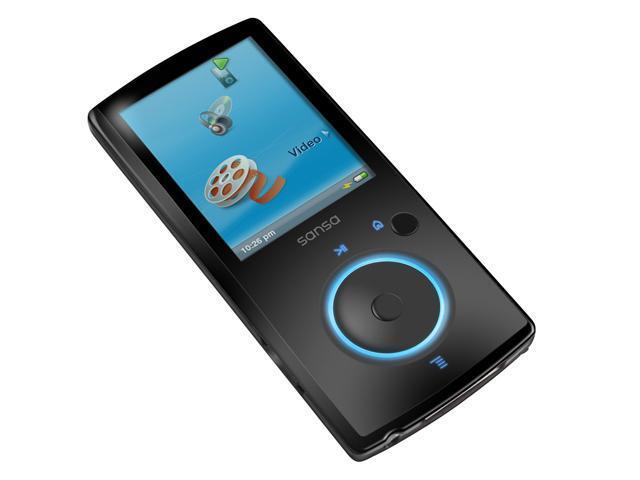 Refurbished: SanDisk Sansa View 2.4" Black 16GB MP3 Player - Newegg.com