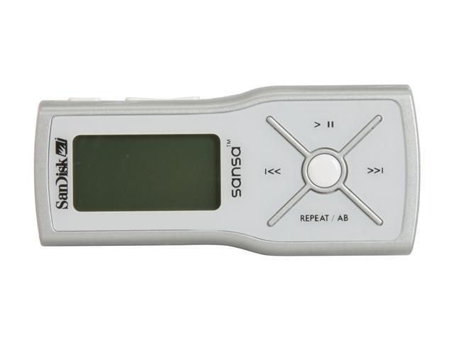 SanDisk Silver 1GB MP3 Player Sansa m240 - Newegg.com