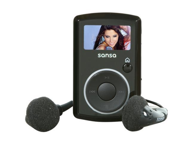 Refurbished: SanDisk Sansa Clip 1.0" Black 1GB MP3 Player - Newegg.com