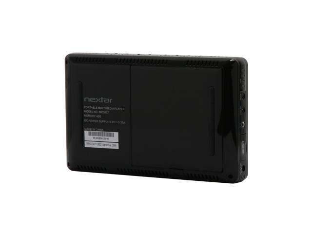 Nextar 7" Black 40GB MP3 / MP4 Player MC3007 - Newegg.com