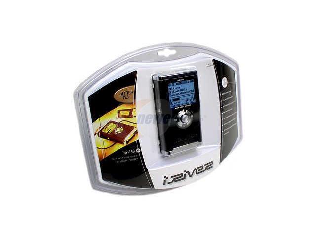 iRiver Blue & Black 40GB MP3 Player iHP-140 - Newegg.com
