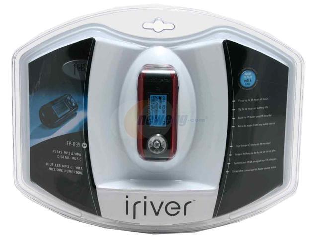 iRiver Black & Red 1GB MP3 Player IFP-899T - Newegg.com
