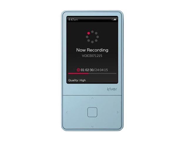 iRiver E100 2.4" Blue 8GB MP3 / MP4 Player - Newegg.com