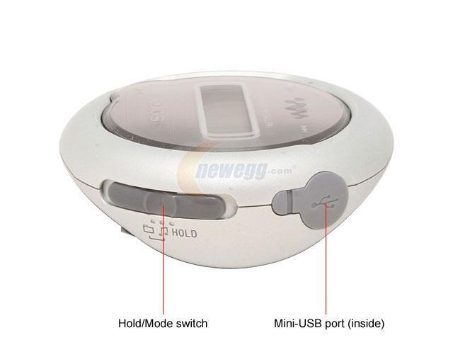 Refurbished: SONY Walkman Silver 1GB MP3 Player NW-E107 - Newegg.com