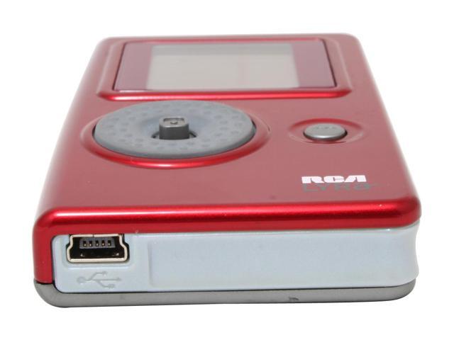 Refurbished: RCA Lyra 1.5" Red 4GB MP3 Player RD2762 - Newegg.com
