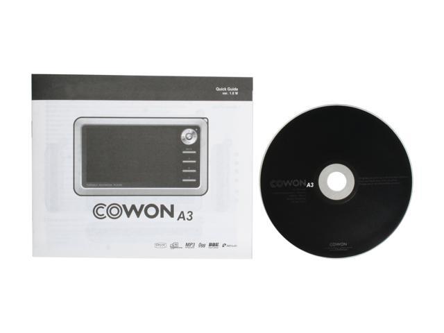 COWON A3 4" Silver 60GB MP3 / MP4 Player - Newegg.com