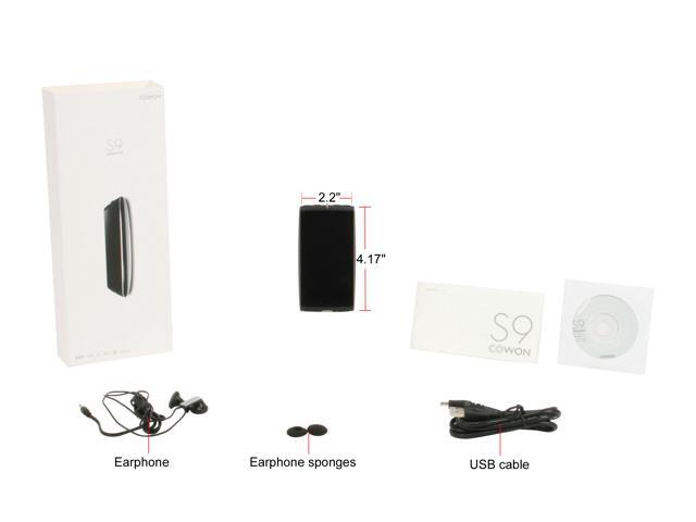 COWON S9 3.3" 16GB MP3 / MP4 Player - Newegg.ca