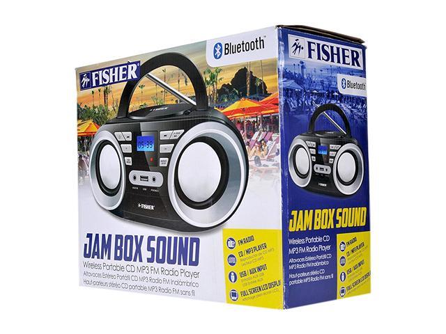 Fisher FBX280 Jam Box Bluetooth CD Boom Box - Newegg.com