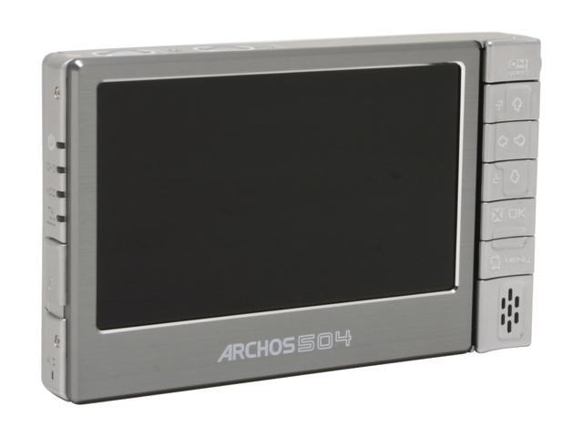 ARCHOS 4.3" Silver 160GB MP3 / MP4 Player 504 - Newegg.com