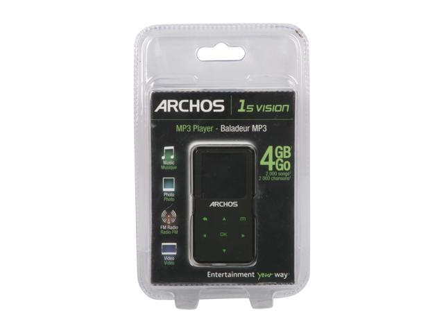 Archos - 15 Vision - 4GB MP3/MP4 Player w/ FM Radio (501516) - Newegg.com