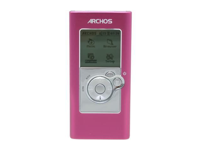ARCHOS Funky Pink MP3 Player Gmini XS 100 - Newegg.com