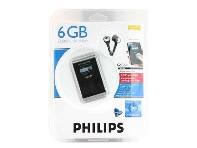Open Box: PHILIPS 1.5" Black 6GB MP3 Player HDD1630/17 - Newegg.com