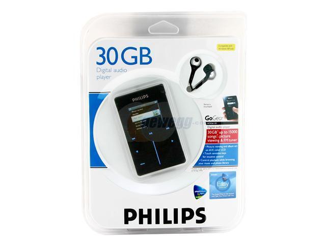 PHILIPS 2.0" Black 30GB MP3 Player HDD6330/17 - Newegg.com