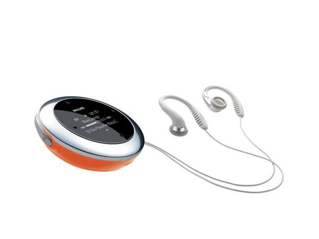 PHILIPS Black/Red 1GB MP3 Player PSA242/37 - Newegg.com