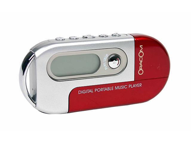 ORACOM Red/Silver 512MB MP3 Player ORC-200M - Newegg.com