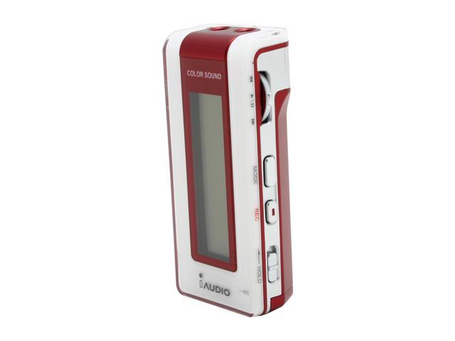 iAUDIO Red 256MB MP3 Player I5-256RD - Newegg.com
