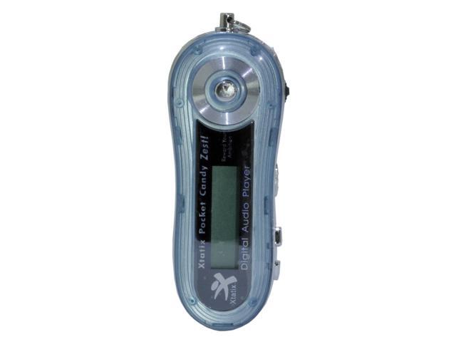 Xtatix Pocket Candy Blue 512MB MP3 Player - Newegg.com