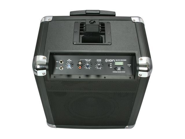 ION BLOCK ROCKER AM/FM Portable Speaker System with Radio for iPod ...