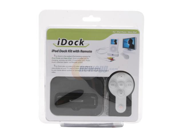 TRICOD iDock Black iPod Dock Kit With Remote Model DOCK-IPODBK - Newegg.com