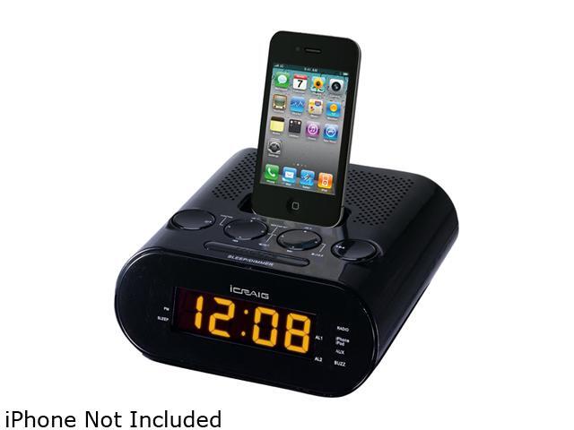 Craig Dual Alarm iPod/iPhone Docking Alarm Clock - CMB3227 - Newegg.com