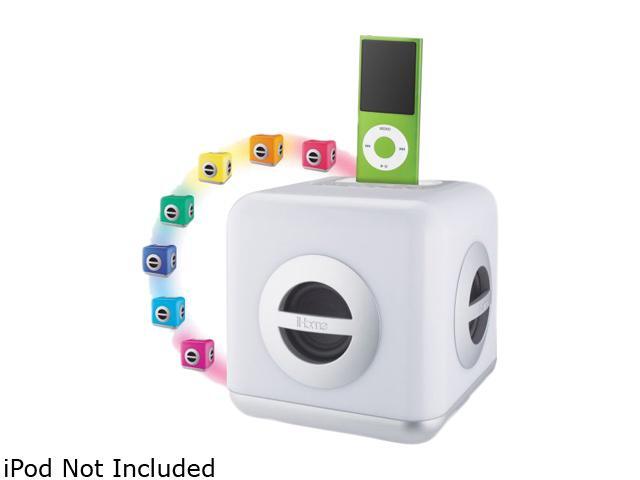 iHome LED Color Changing Stereo System with Built-in Subwoofer For iPod ...