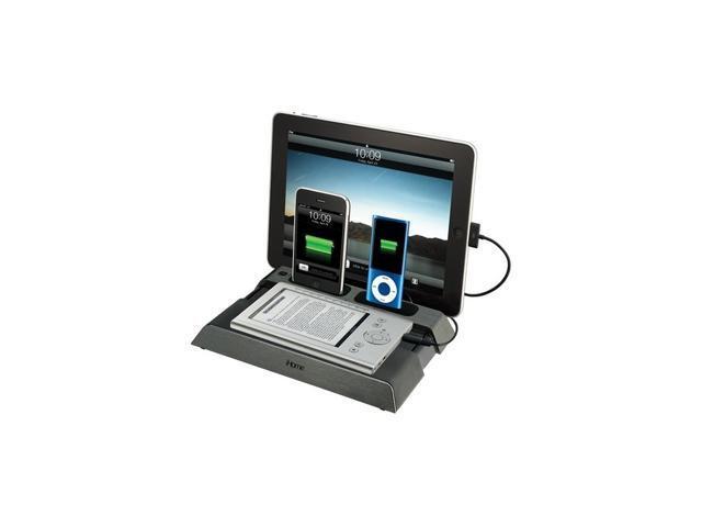 iHome Charging Station for iPad, iPod, iPhone, BlackBerry & eReaders ...