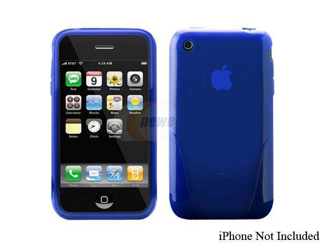 iSkin - Solo for iPhone 3G/3GS (Translucent Blue) - Newegg.com