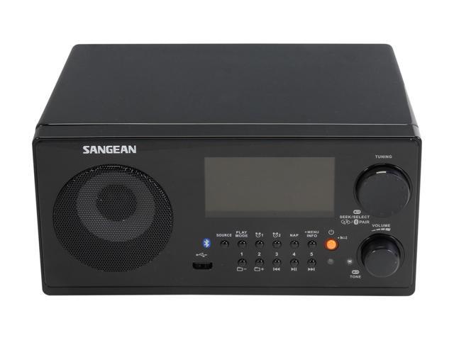 SANGEAN FM-RBDS / AM / USB / Bluetooth Digital Receiver WR-22BK - Newegg.com